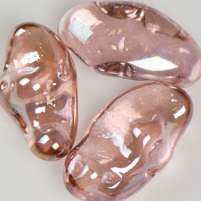 Pink Cotton Candy Fire Glass - American Specialty Glass