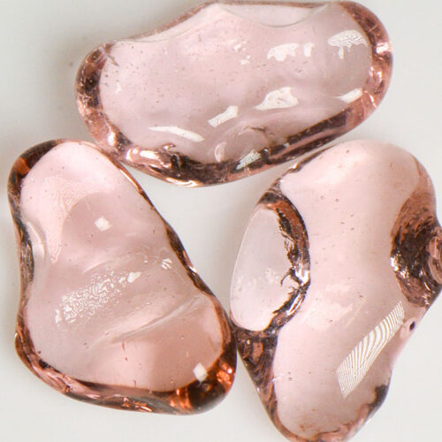Pink Cotton Candy Fire Glass Size Medium Jelly Bean - American ...