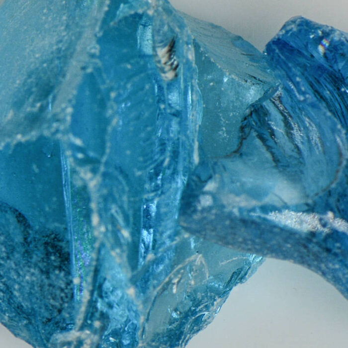 Crystal Turquoise Large Landscape Glass - American Specialty Glass