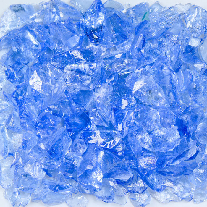 Light Blue Size 1 Terrazzo Glass - American Specialty Glass