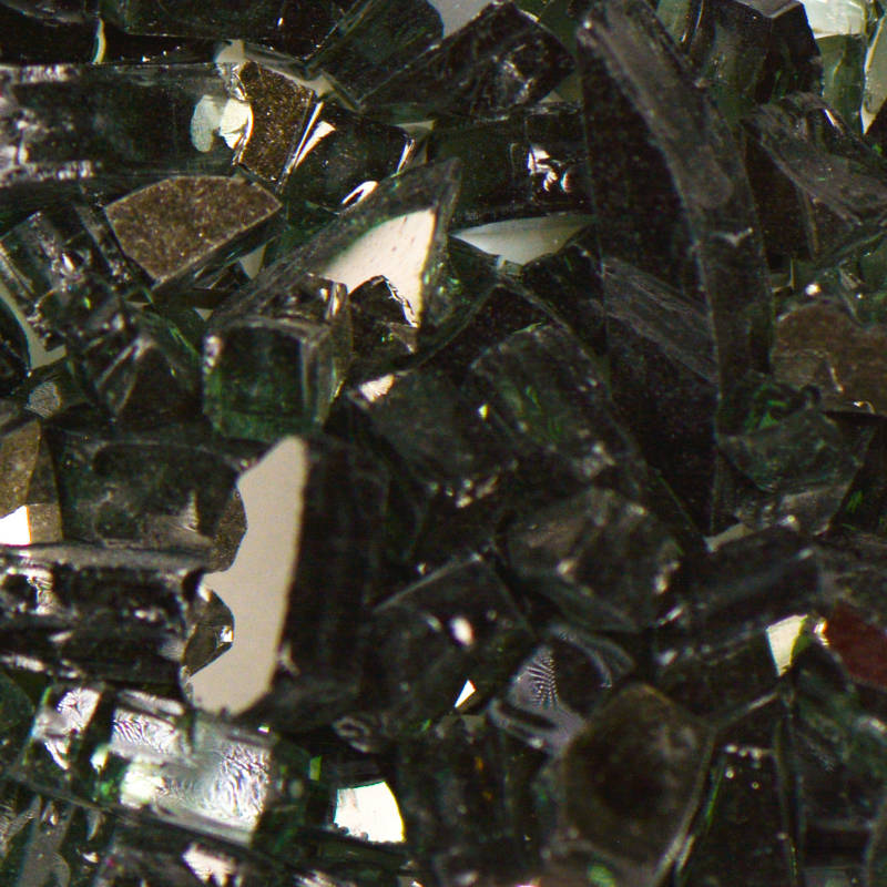 Reflective Black Terrazzo - American Specialty Glass