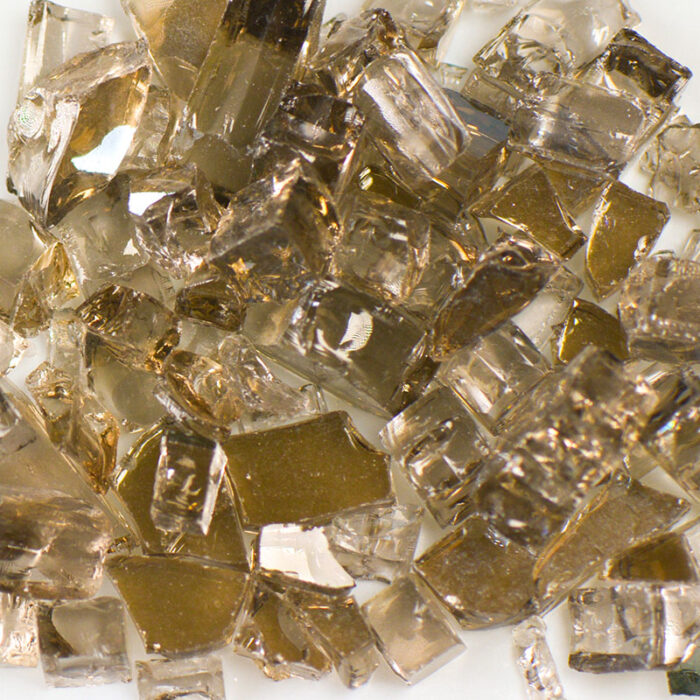 Reflective Bronze Size 2 Terrazzo Glass - American Specialty Glass
